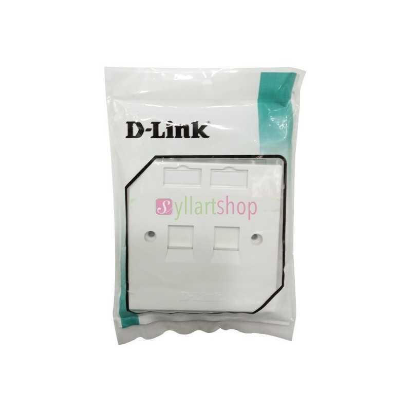 Prise murale réseau RJ45 D-Link NFP-0WHI11 Cat 6 UTP 1 port réseau