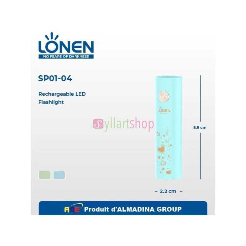 Torche solaire led rechargeable LONEN SP01-04