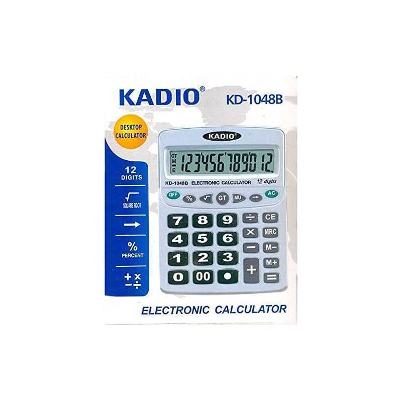 Calculatrice de bureau KADIO KD-1048B 12 chiffres