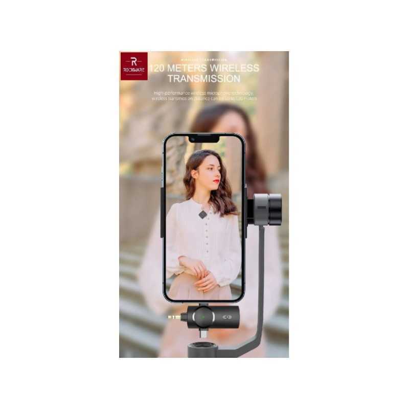 Micro Cravate Sans Fil Compact pour Smartphone (USB-C & Lightning ...