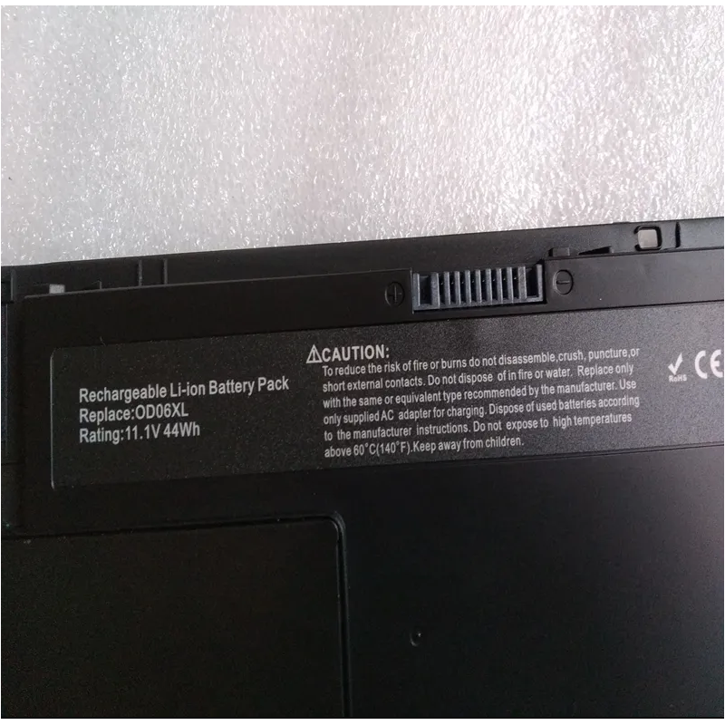 Batterie ordinateur portable HP OD06XL pour HP EliteBook revolver 810 ...