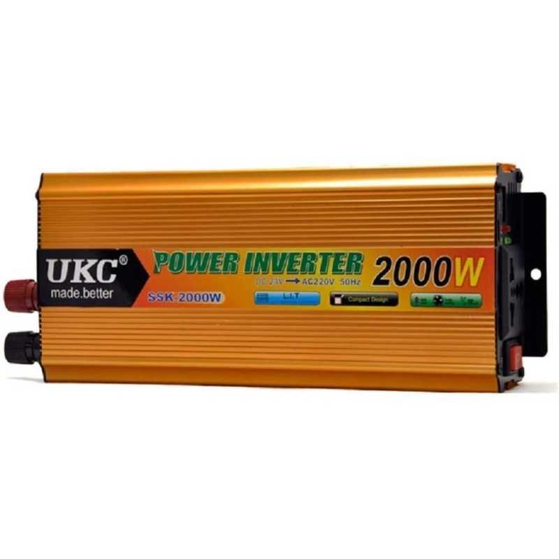 Onduleur Solaire UKC SSK-2000W 1500W / 2000W / 12 V à 220 V