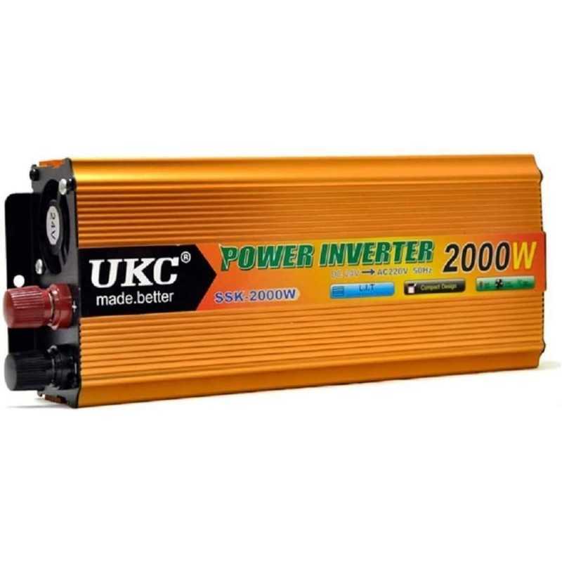 Onduleur Solaire UKC SSK-2000W 1500W / 2000W / 12 V à 220 V