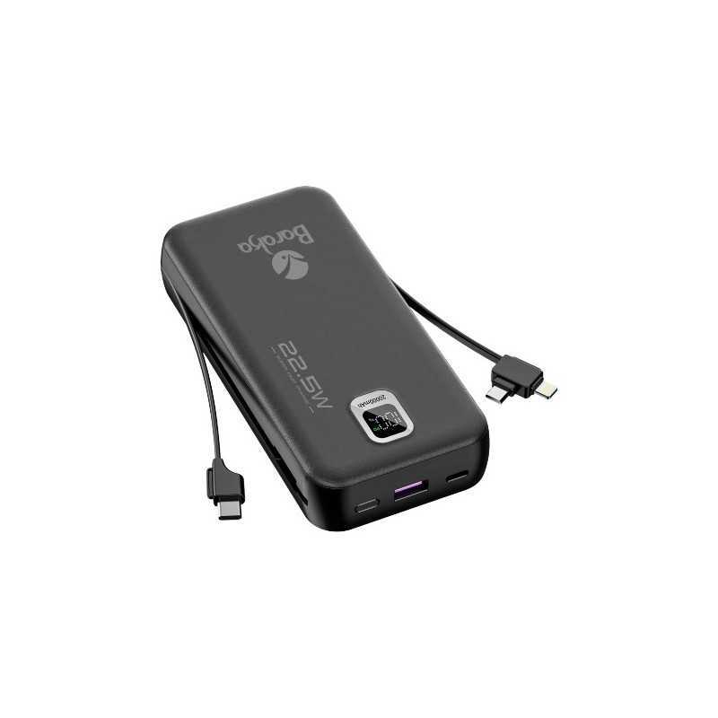 Power Bank Baraka BRK-PB25 20000mAh avec 1 entrée type-C Et 2 sorties ...