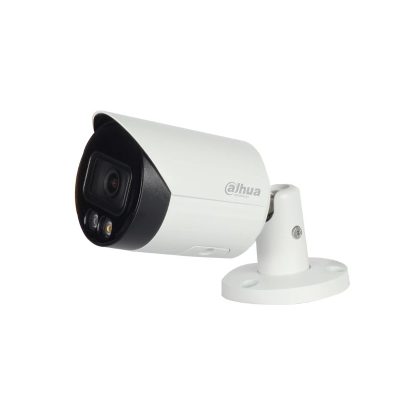 Oeil Caméra IP extérieur DAHUA DH-IPC-HFW2449S-S-IL Smart dual light 4 MP avec microphone ...