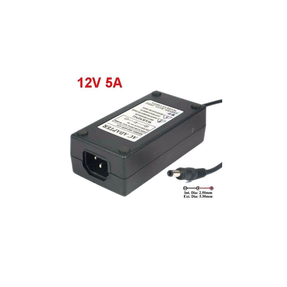Chargeur Alimentation 12V 5A
