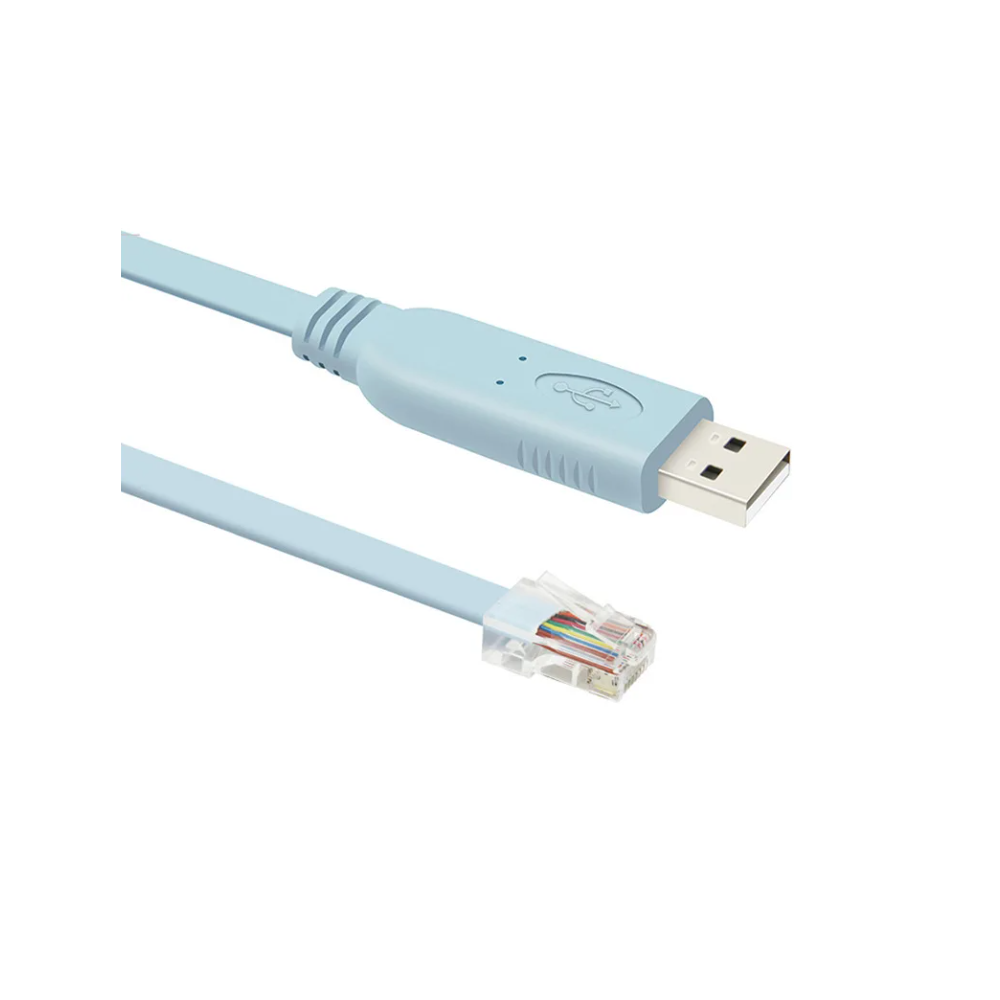 Câble de Console USB vers RJ45 (RS232) | 1.8m | FTDI | Compatible Cisco ...