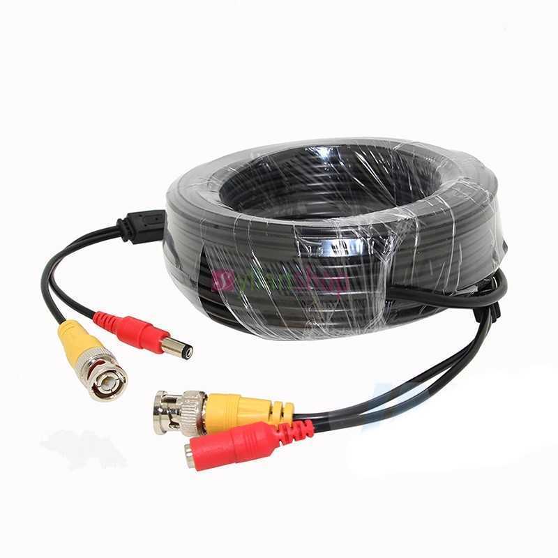 Cable d'alimentation caméra de surveillance CCTV BNC